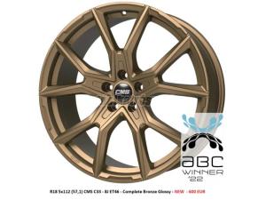 Egyéb küllős felni R18 5x112 (57,1) CMS C33 - 8J ET46 - Complete Bronze ...
