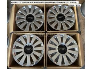 Gyári alufelni R18 5x112 (57,1) Original Audi A6 4F Facelift avant 8J ...